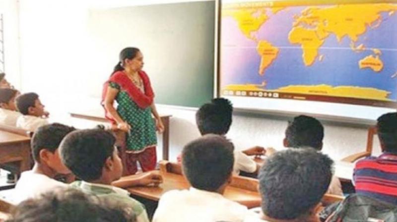 CM Rise School’, a hi-tech education facility with ‘smart classes’, in ...